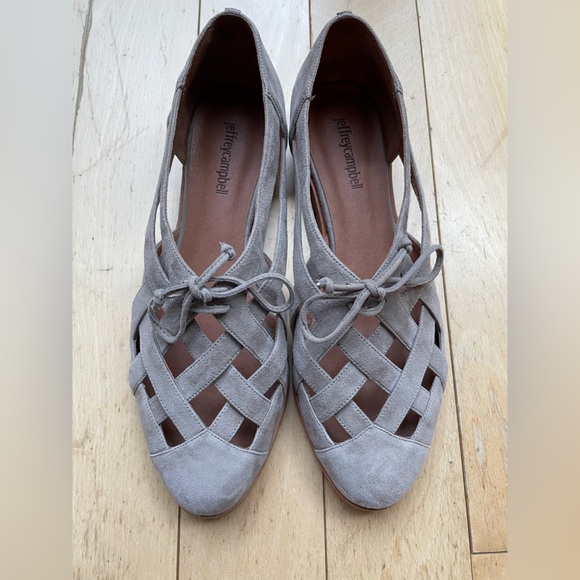 Jeffrey Campbell | Shoes | Jeffrey Campbell Canela Shoes Taupe | Poshmark